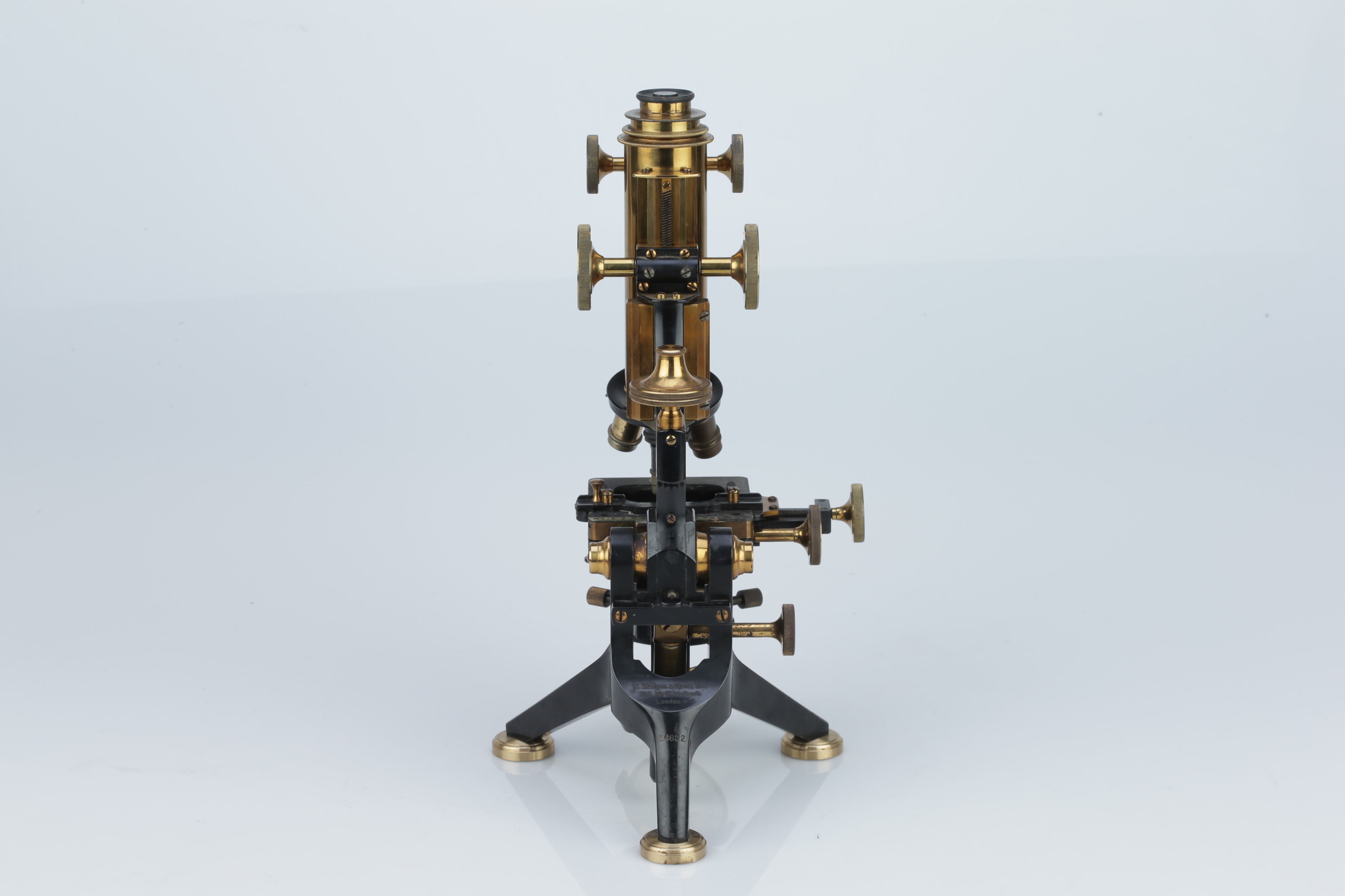 Lot 1 - A Watson 'Royal' Microscope,