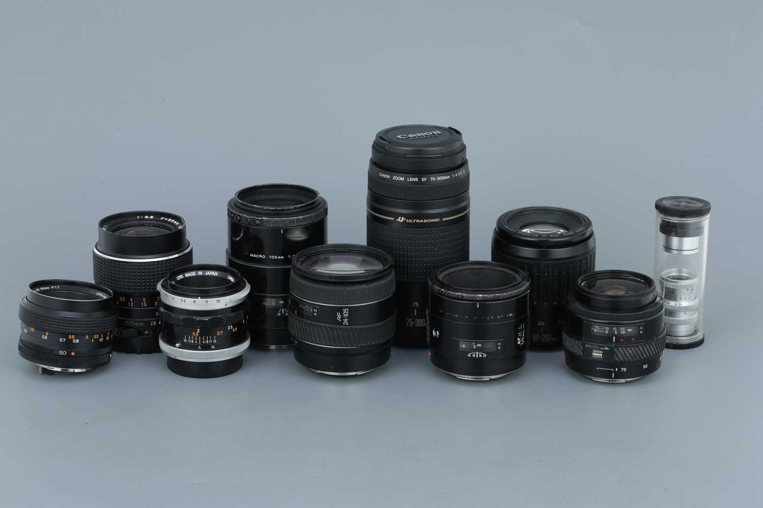 Lot 608 - A Good Selection of Various Lenses,