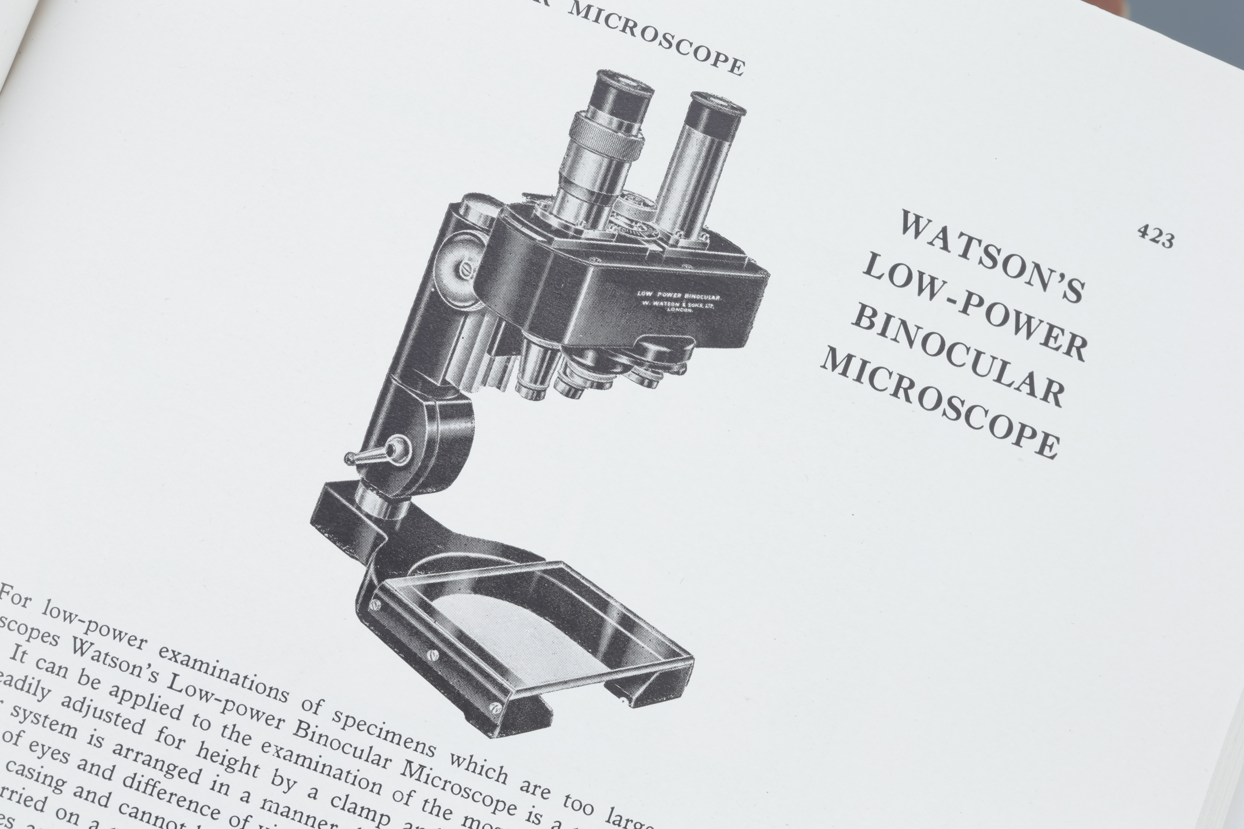 Lot 13 - Watson & Sons Microscope Catalogues,