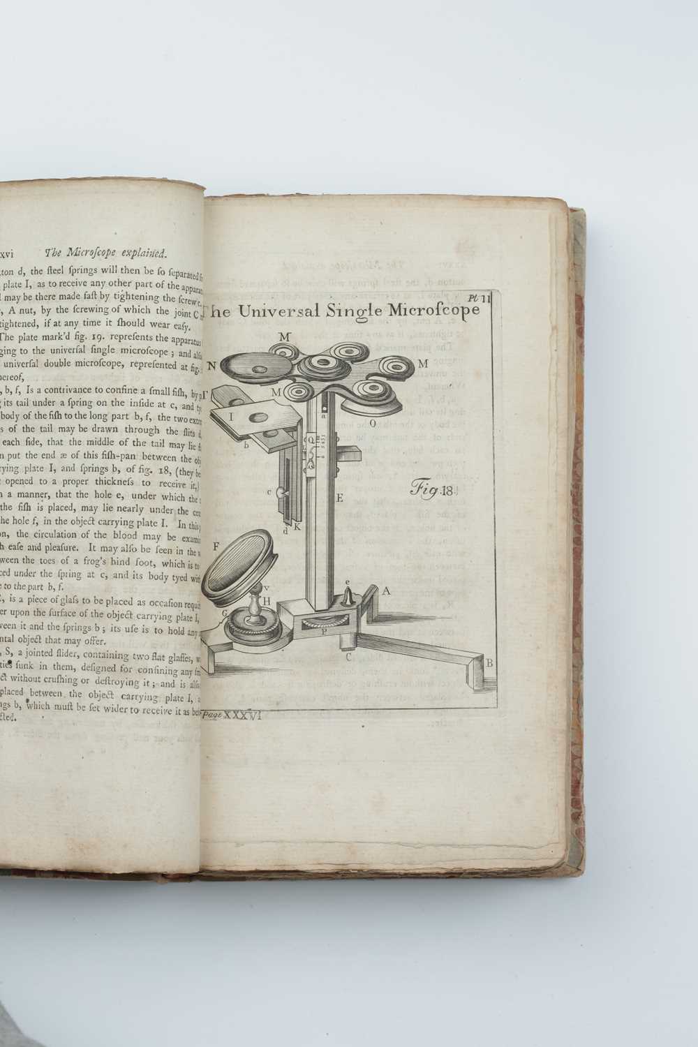 Lot 14 - Adams, G. Micrographia Illustrata: or the