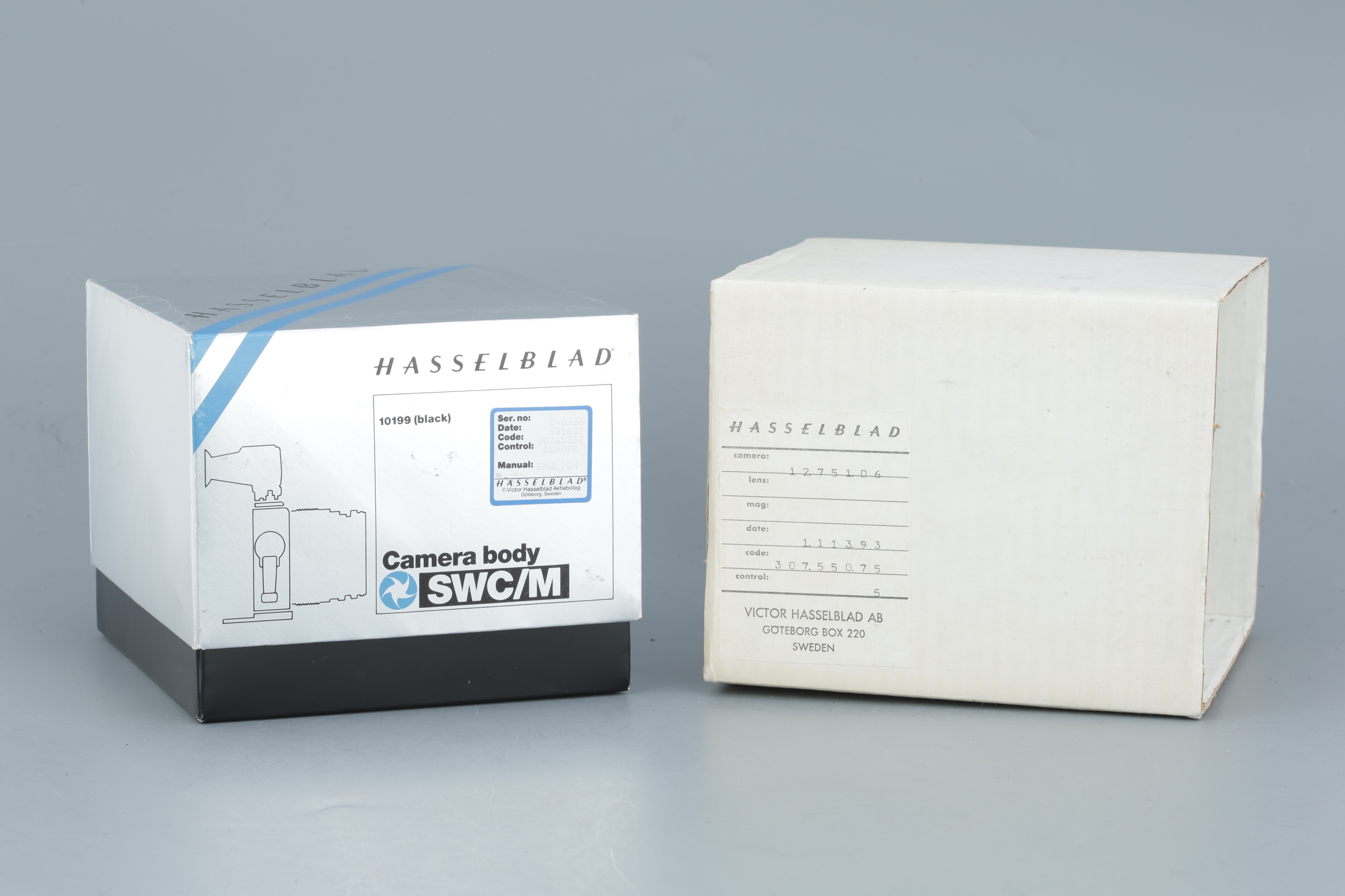 Lot 429 - A Hasselblad SWC/M Empty Box,