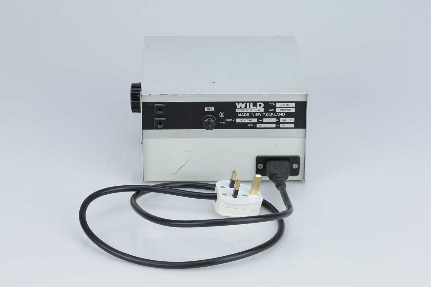 Lot 19 - WILD Heerbrugg M5A Binocular Microscope,