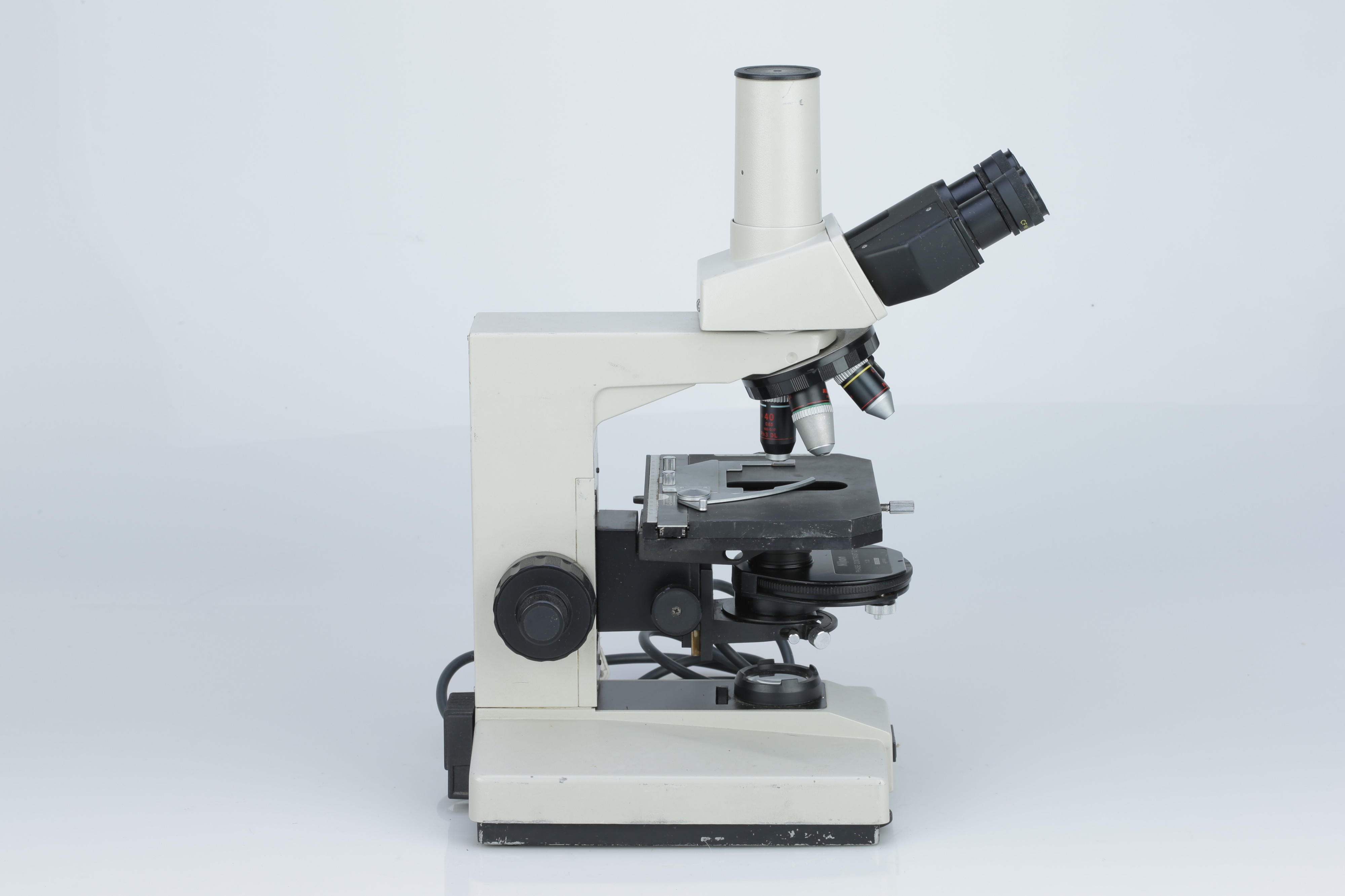 Lot 26 - Nikon Labophot Trinocular Microscope,