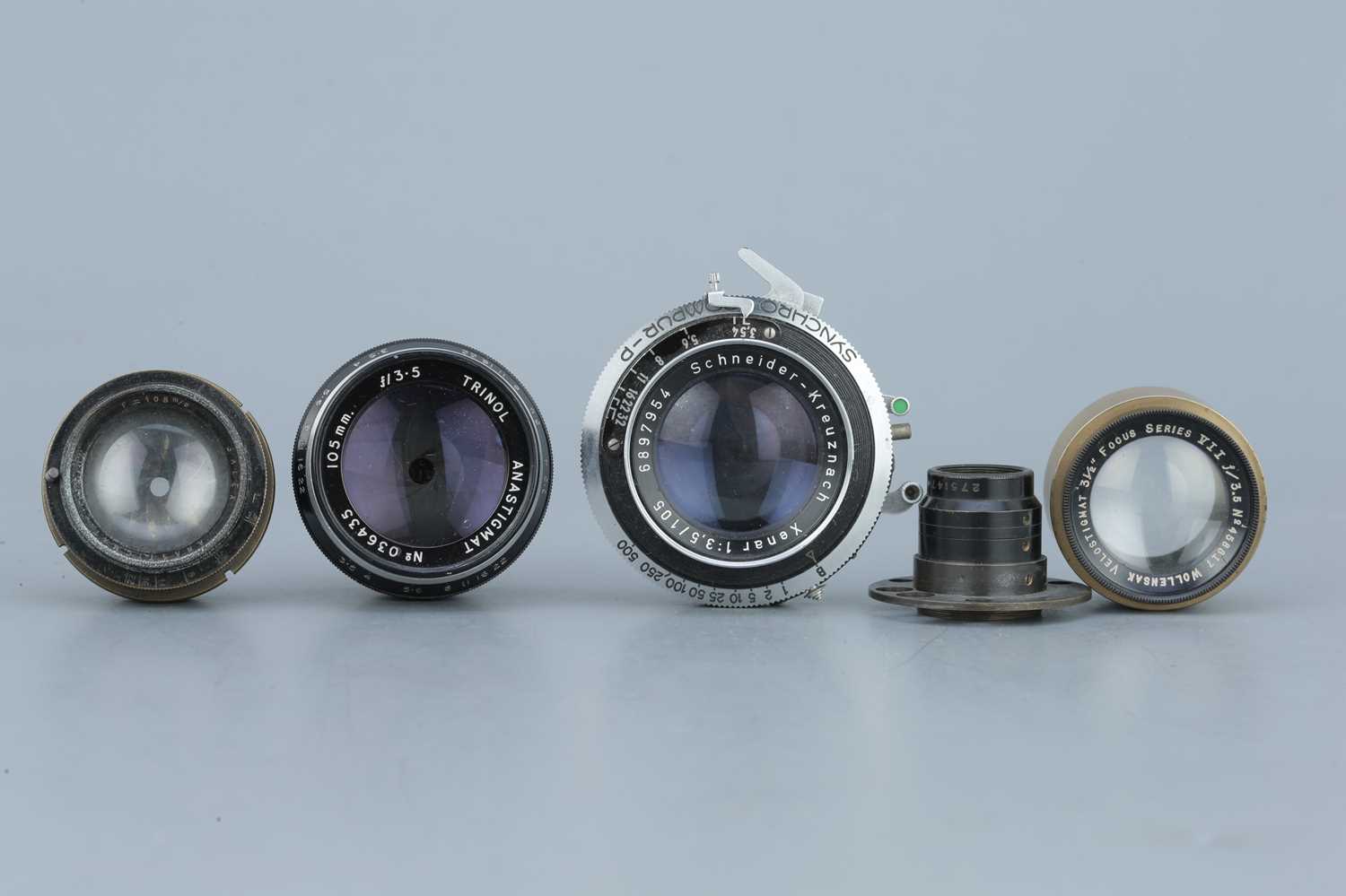 Lot 621 - A Small Selection of Lenses,