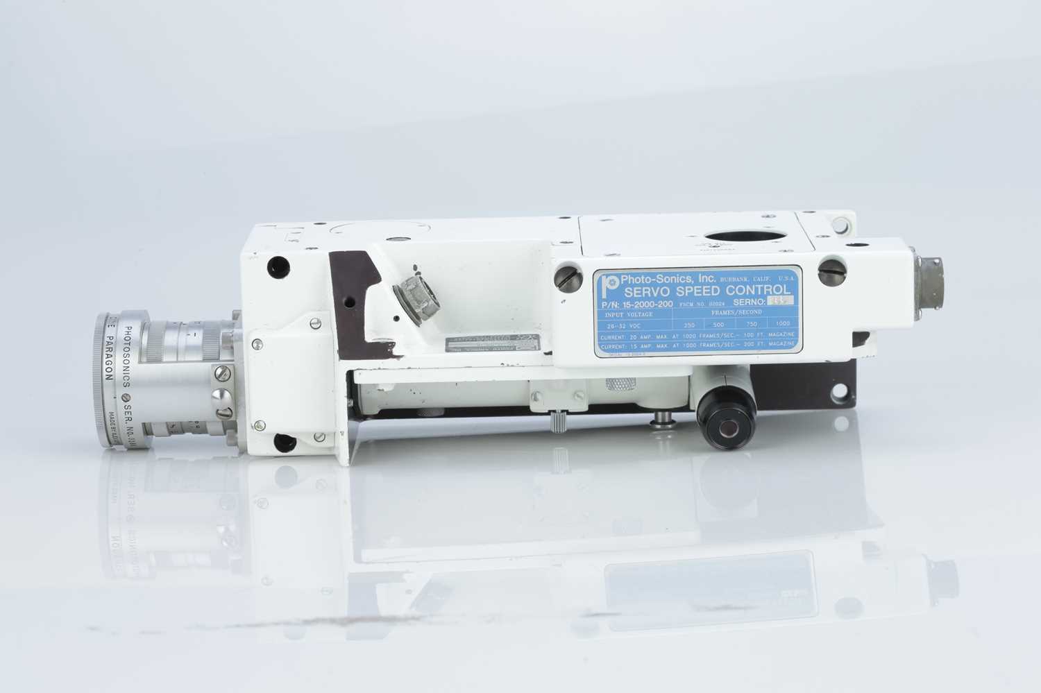 Lot 398 - A Photo-Sonics High Speed Camera,