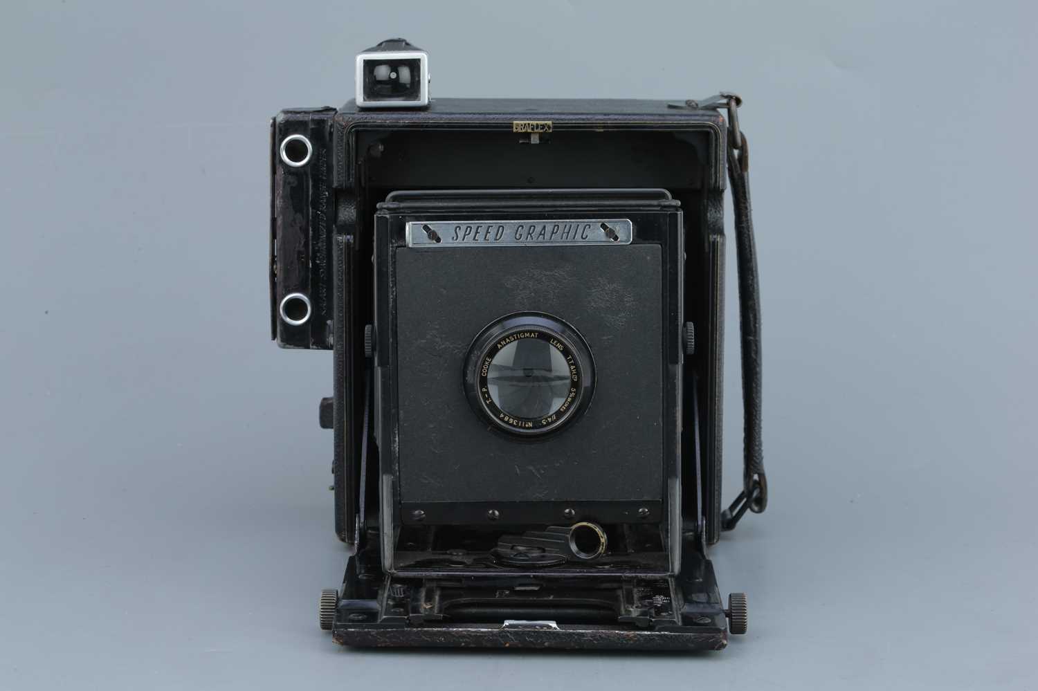 Lot 532 - A Graflex Speed Graphic 5x4" Press Camera,