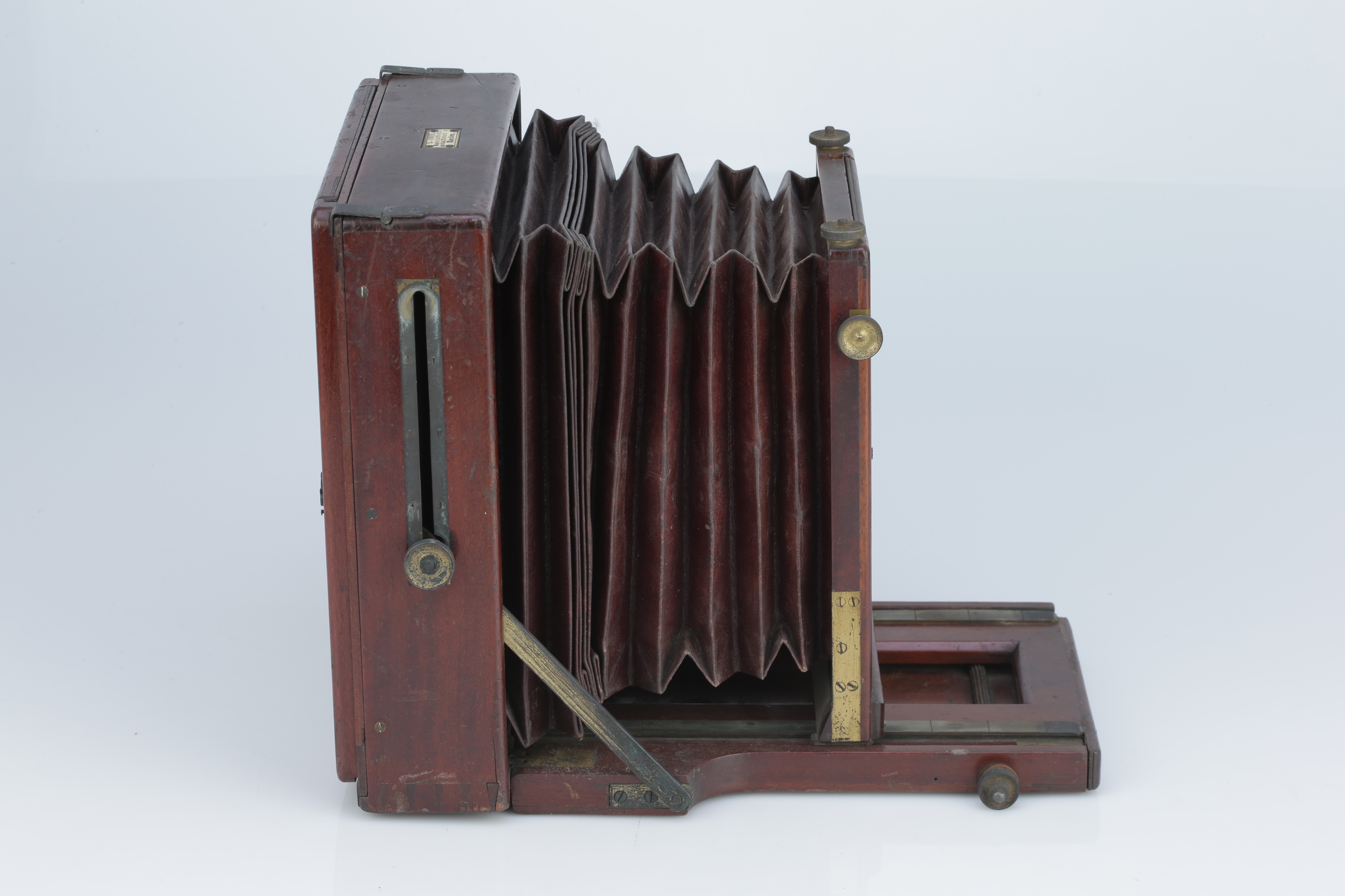 Lot 730 - A G. Hare Mahogany Field Camera,