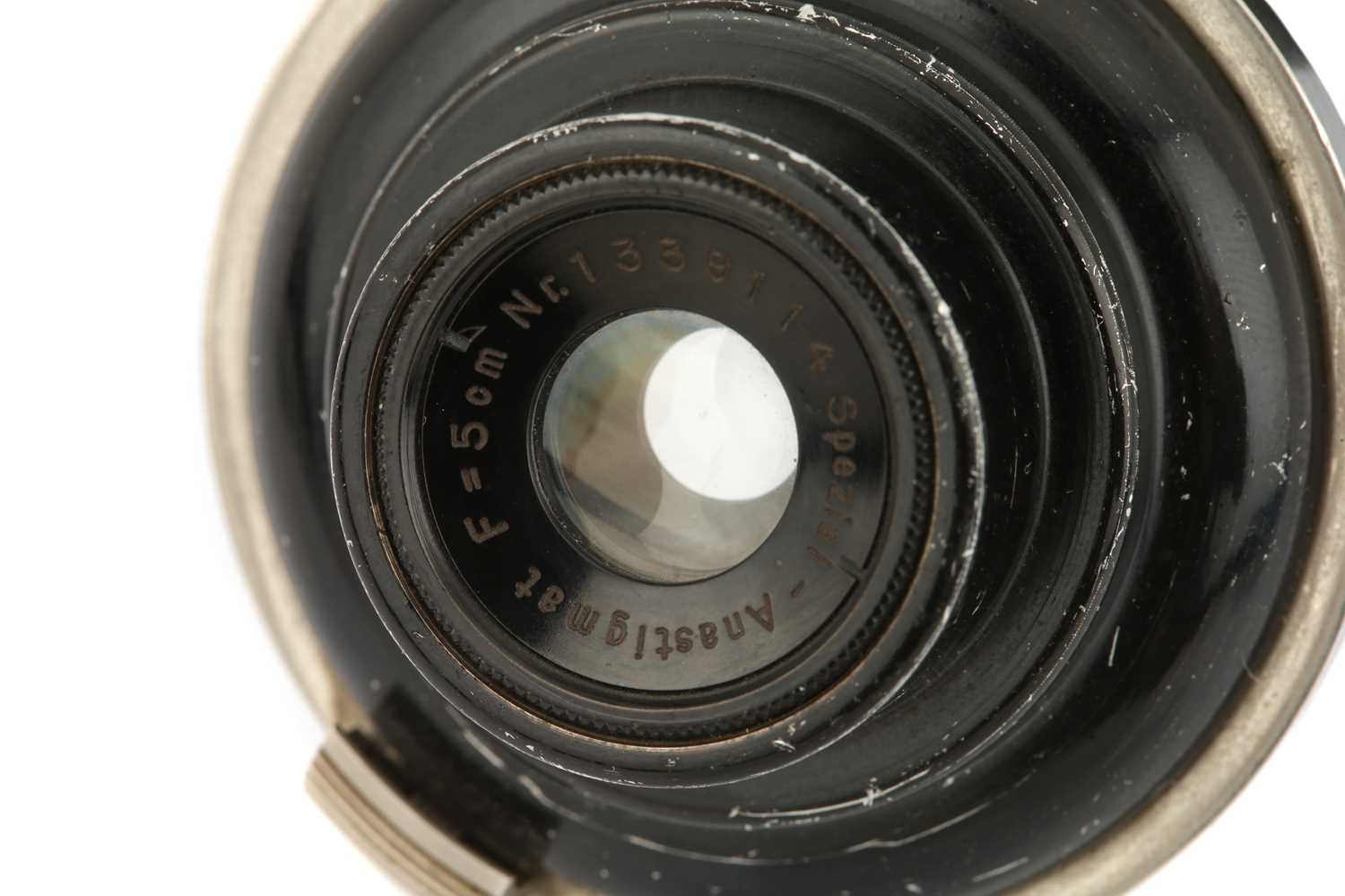 Lot 194 - A Spezial-Anastigmat f/4.5 50mm Lens,