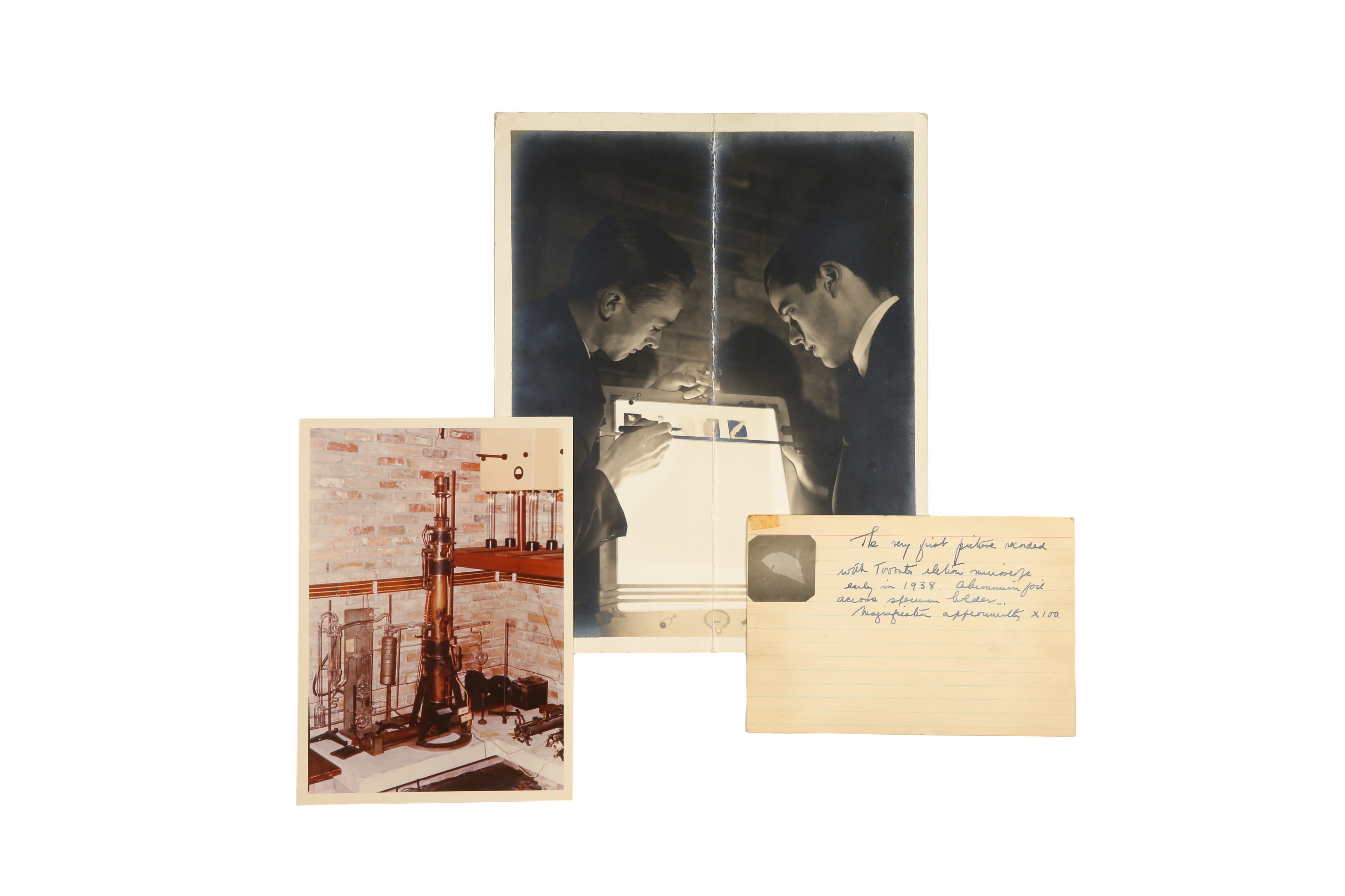 Lot 432 - The First Image Ever Taken Using an Electron