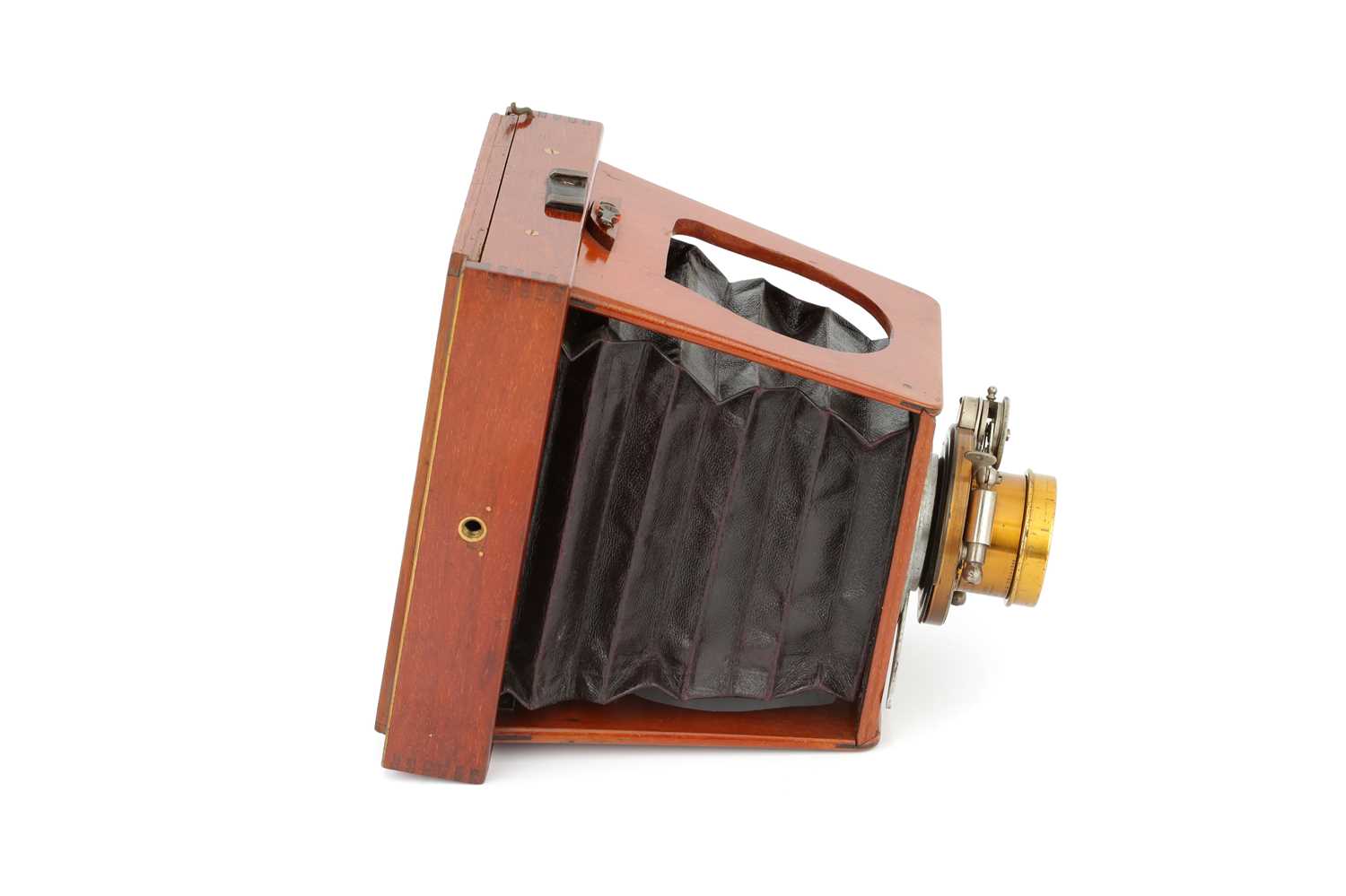 Lot 309 - A Shew & Co. Eclipse Mahogany Strut Camera,