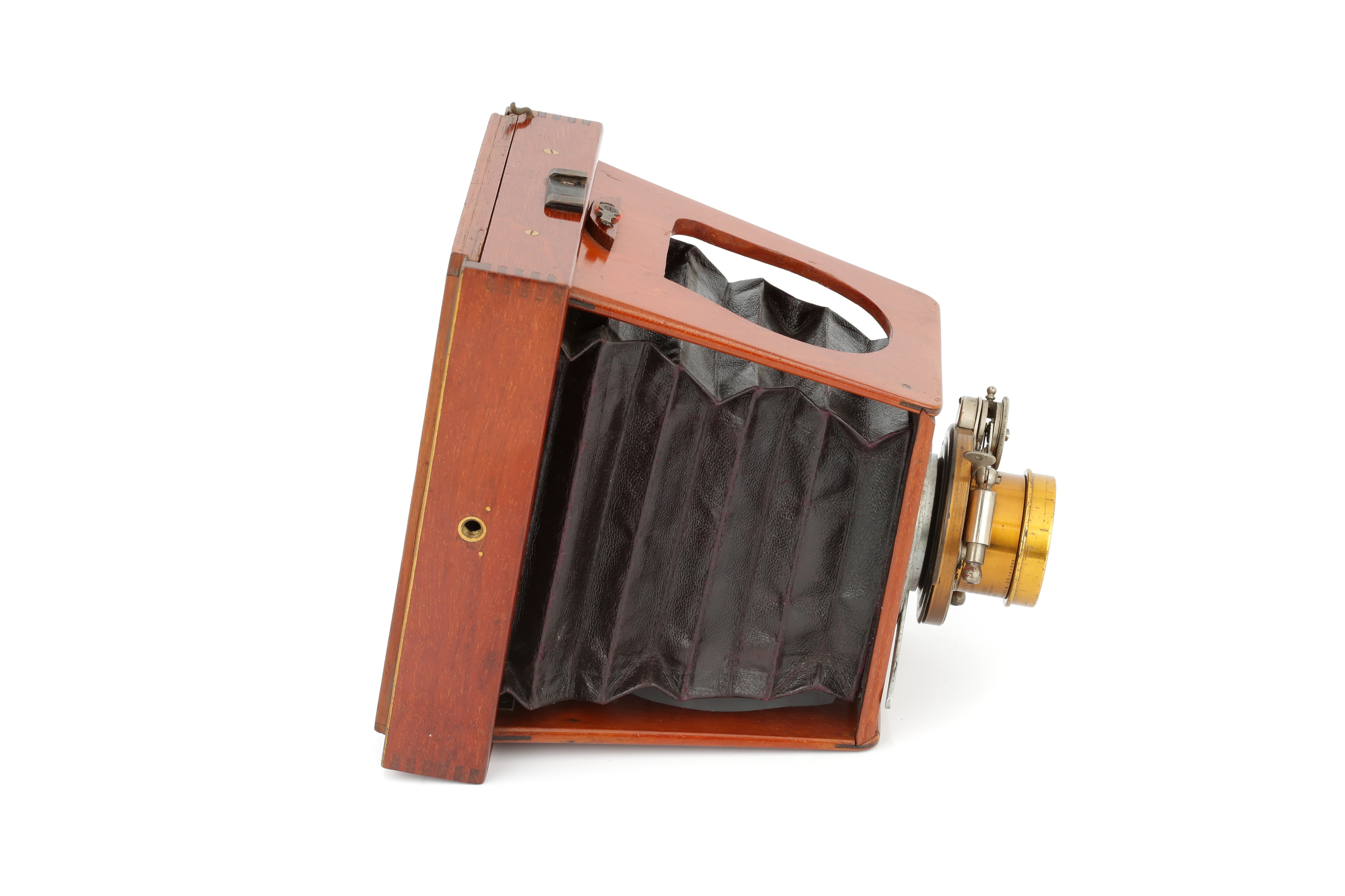 Lot 309 - A Shew & Co. Eclipse Mahogany Strut Camera,
