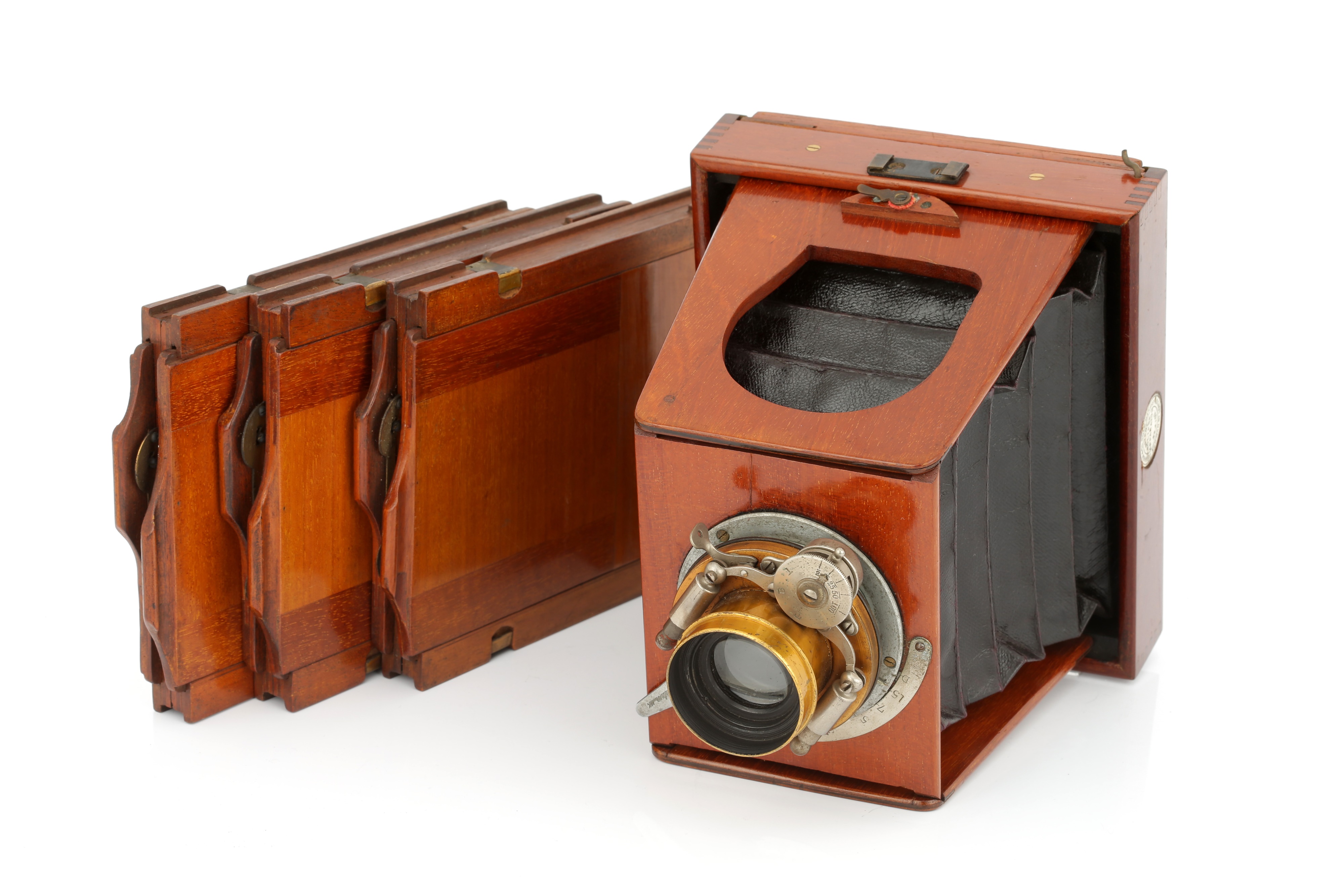 Lot 309 - A Shew & Co. Eclipse Mahogany Strut Camera,