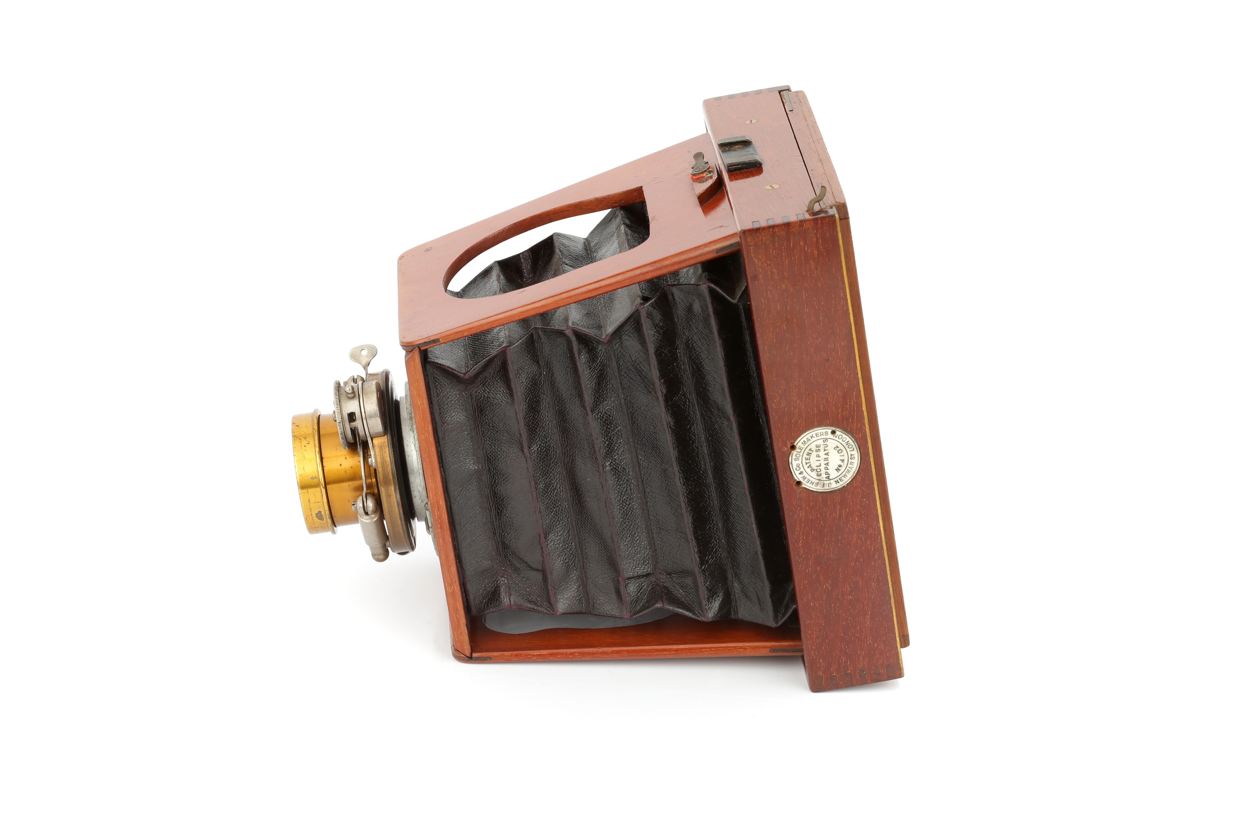 Lot 309 - A Shew & Co. Eclipse Mahogany Strut Camera,