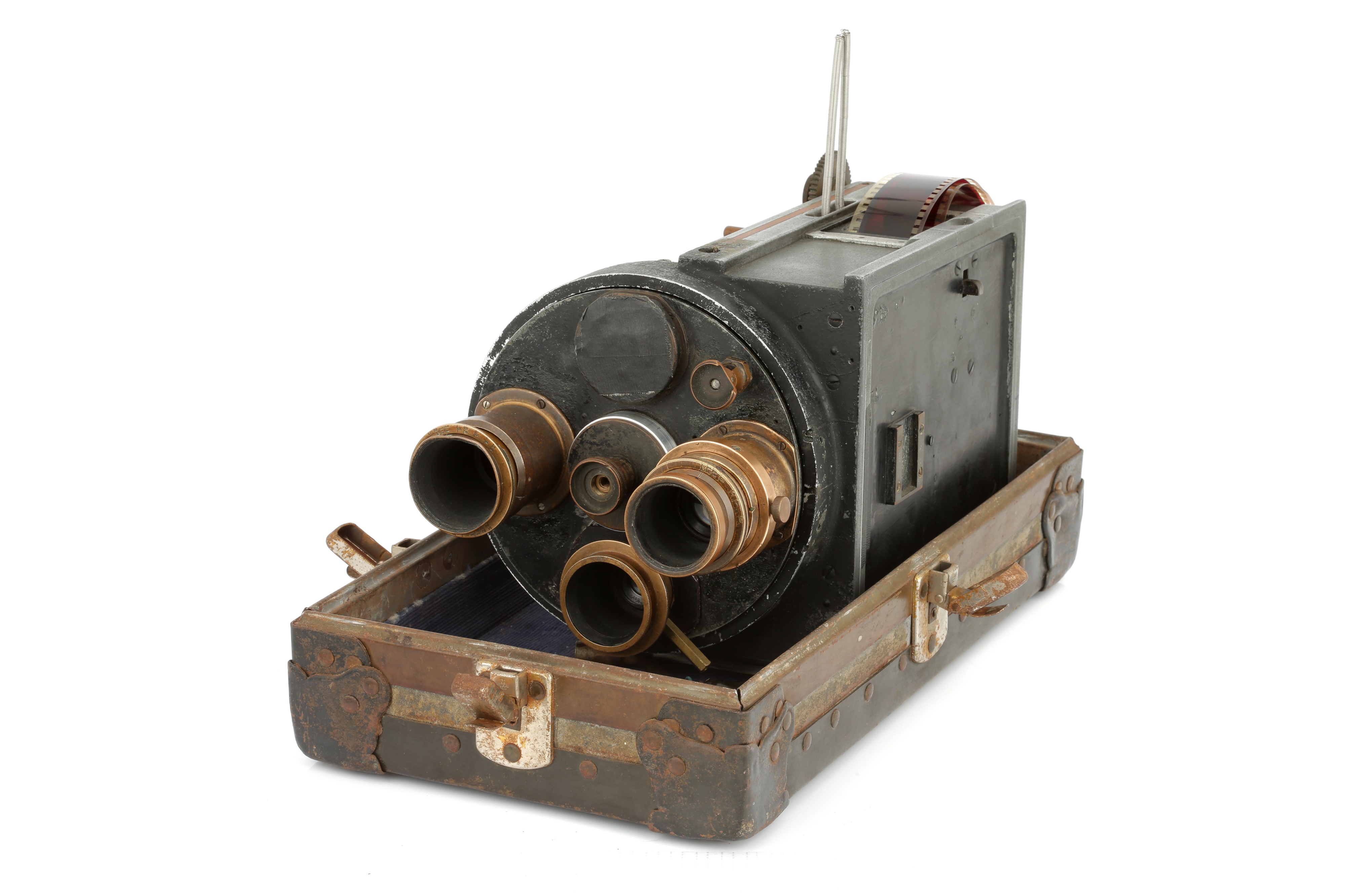 Lot 321 - A Bell & Howell 2709 35mm Hand Crank Cine