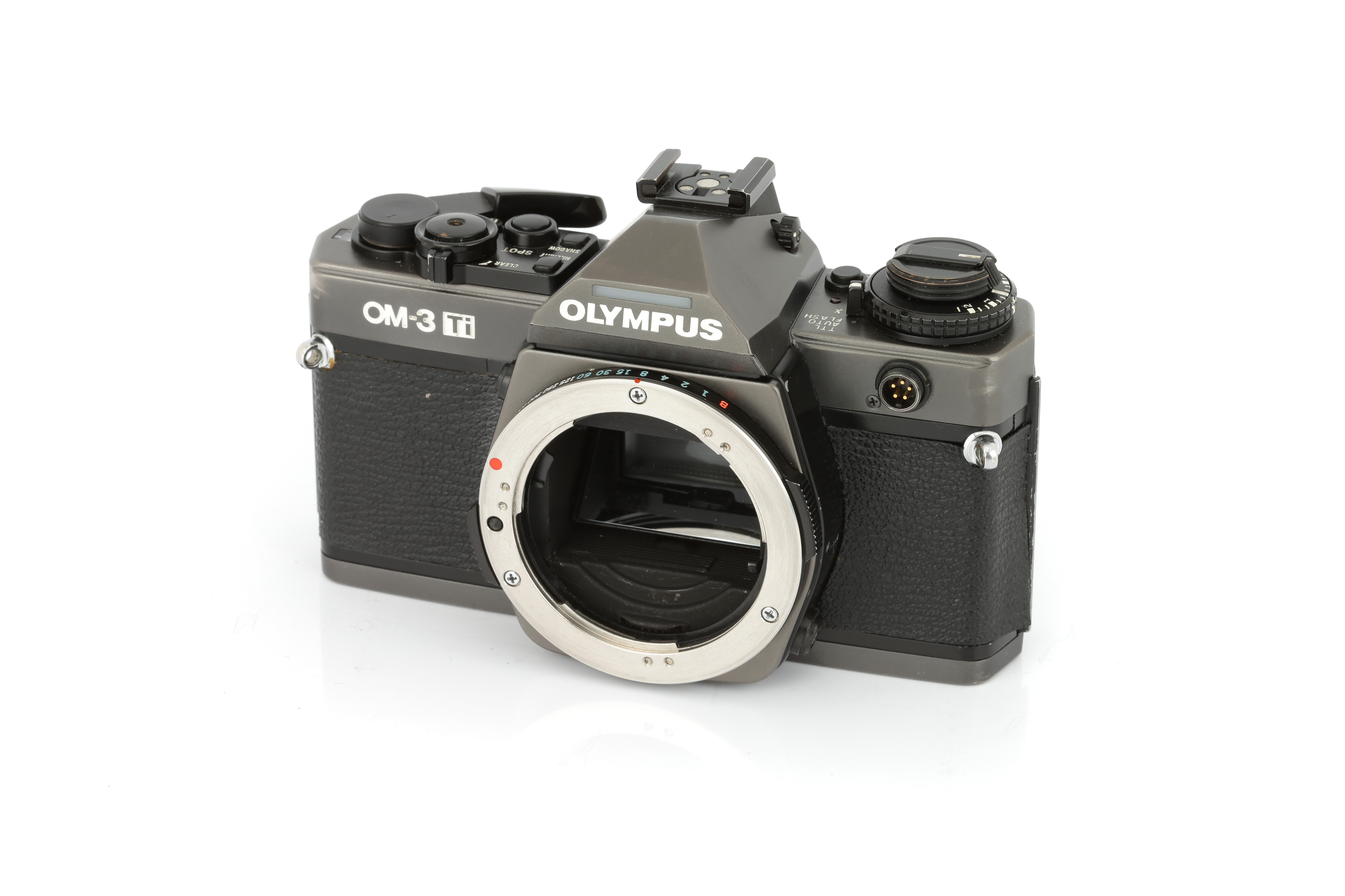Lot 206 - An Olympus OM-3Ti SLR Body,