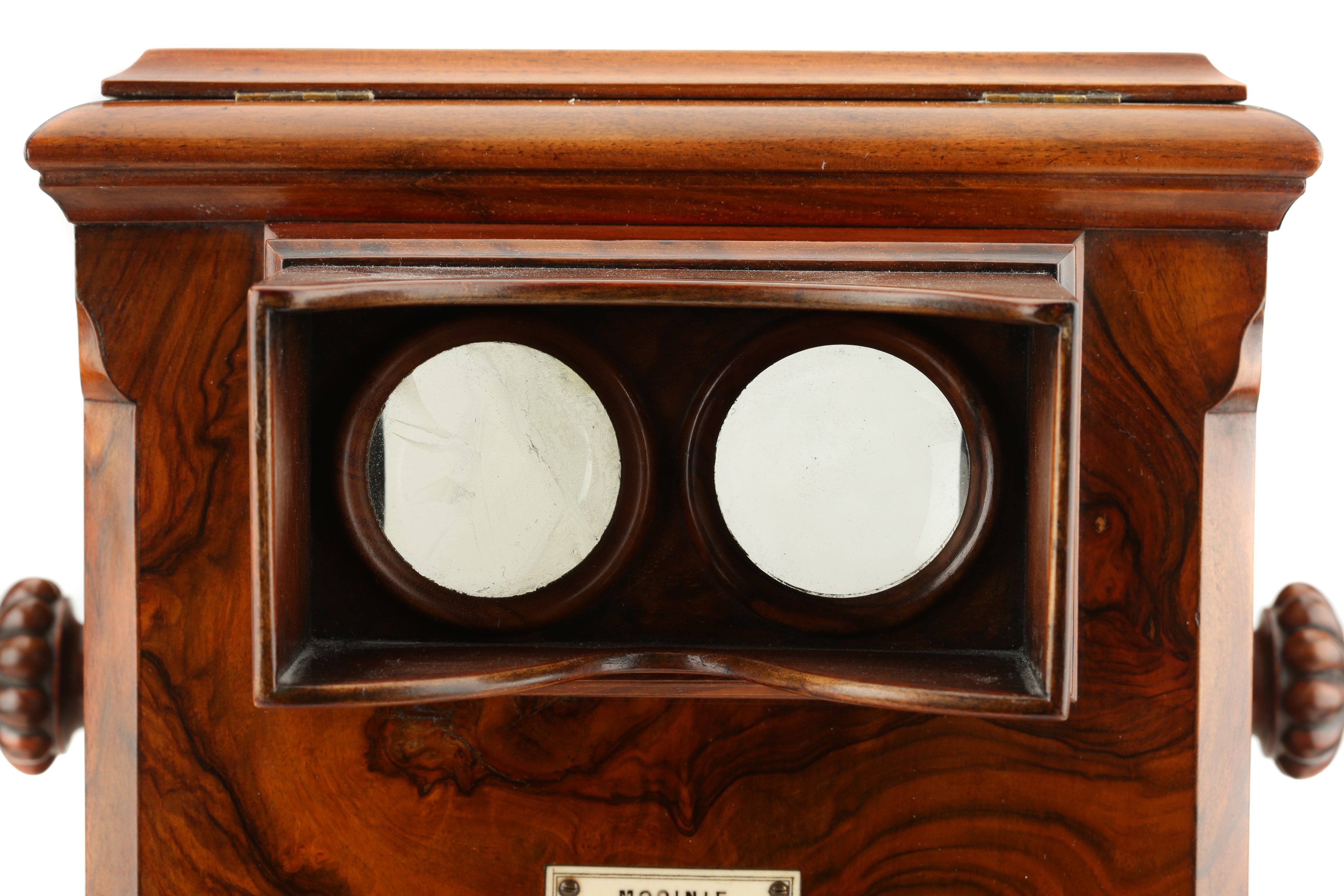 Lot 339 - A Victorian Table Top Stereo Viewer,