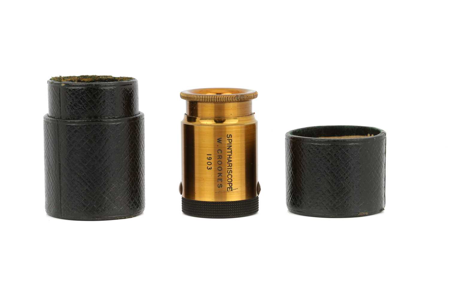 Lot 445 - A Cased Crookes' Spinthariscope,