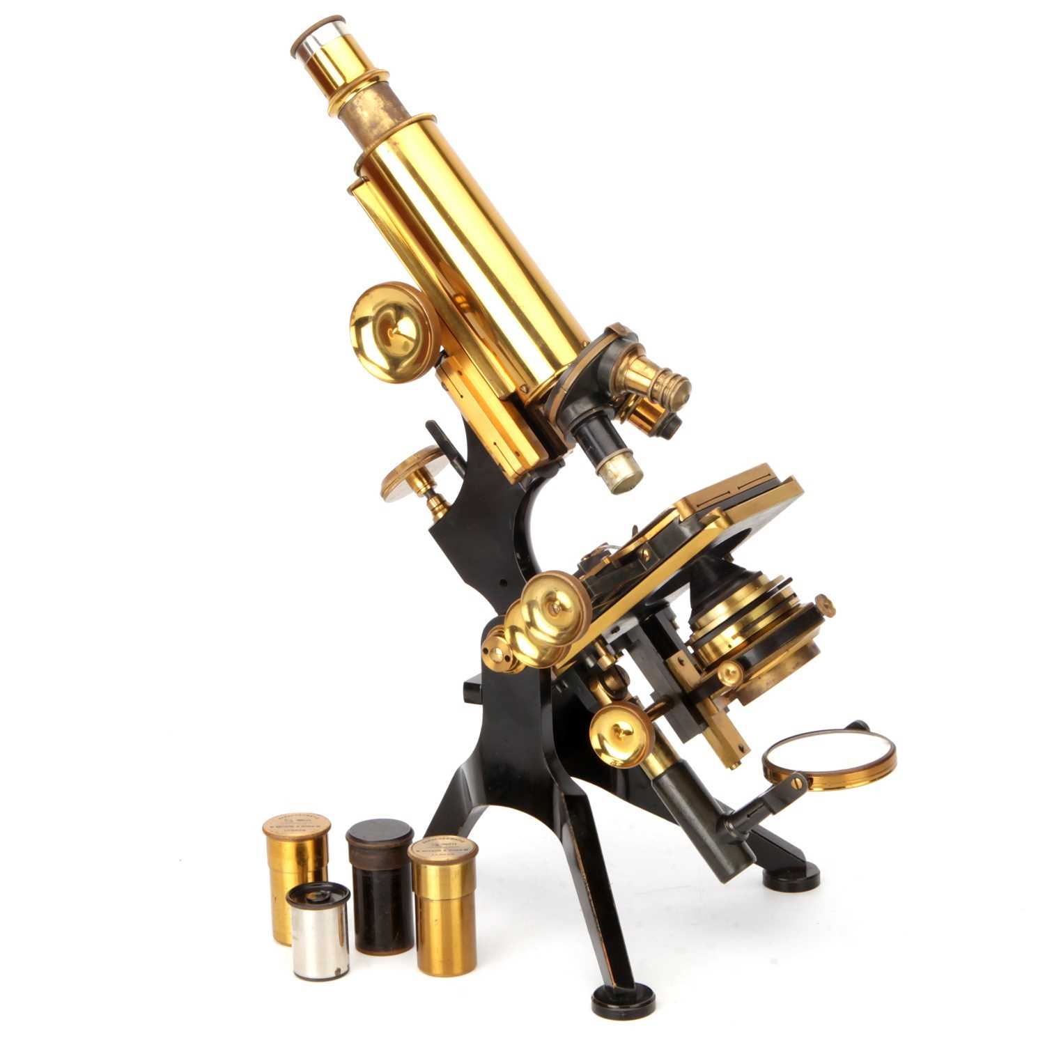 Lot 159 - A Watson Edinburgh H Microscope,