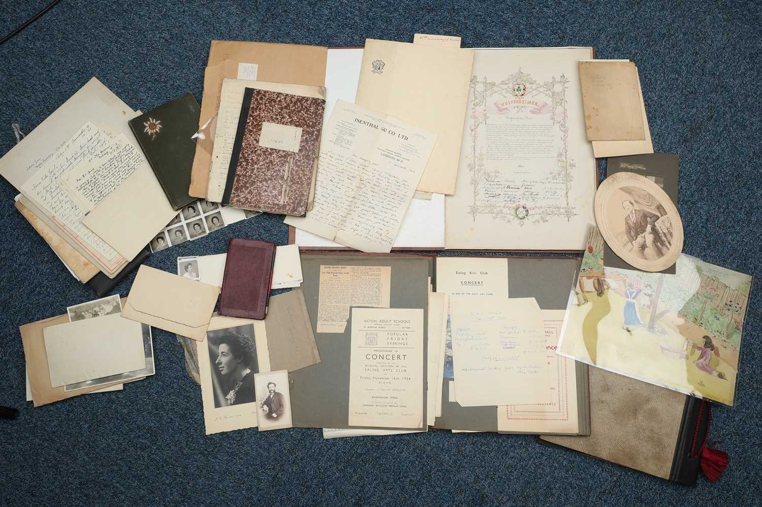 Collection of Documents & Photographs of the Isenthal Family | Barnebys