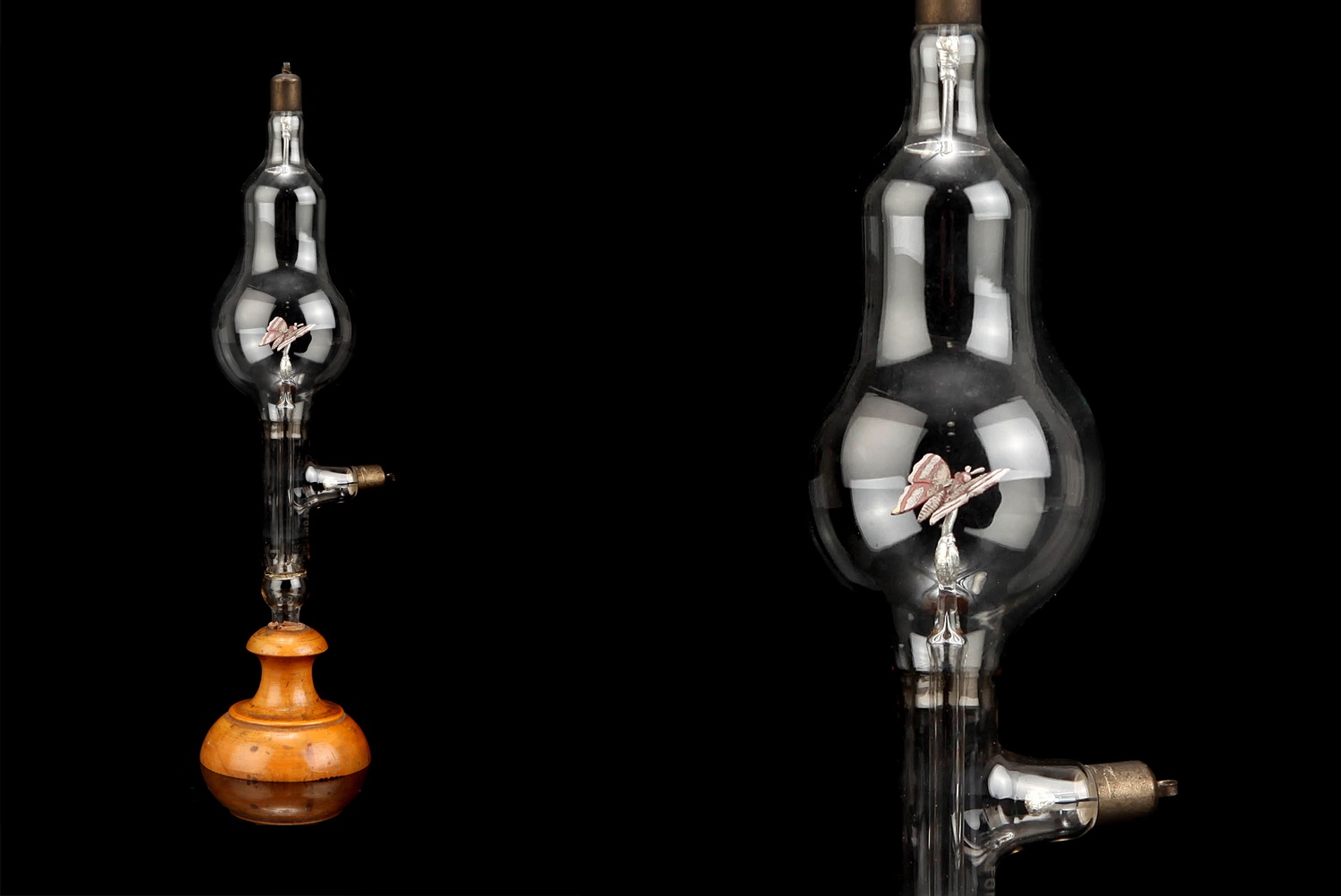 Lot 152 - A Crookes Butterfly Tube,