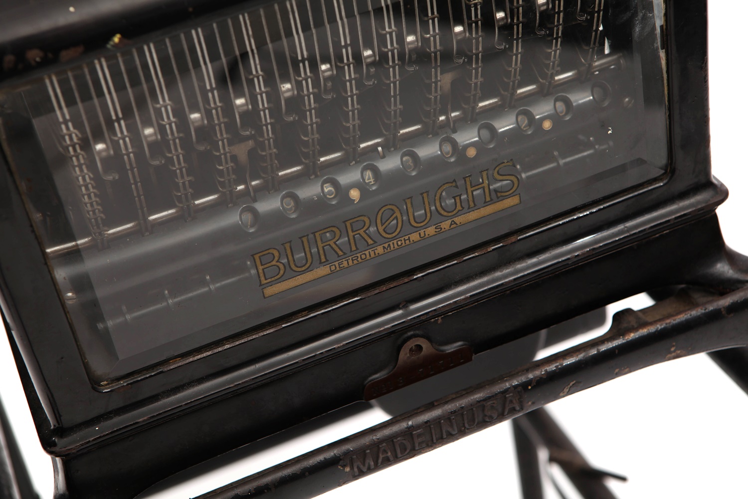 Lot 193 - A Large Burroughs Calculating Machine,