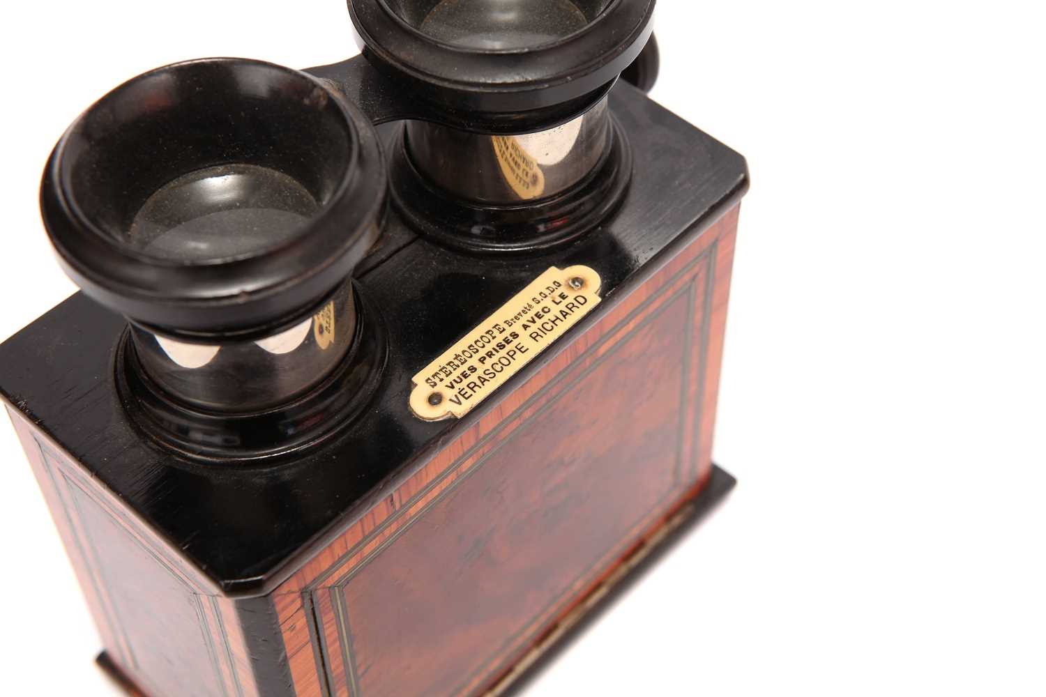 Lot 228 - A Hand-Held Stereoscope,