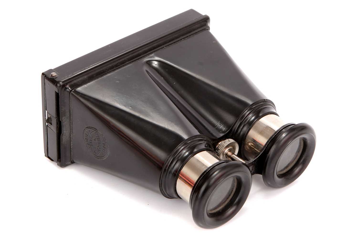 Lot 231 - A Hand-Held Stereoscope,