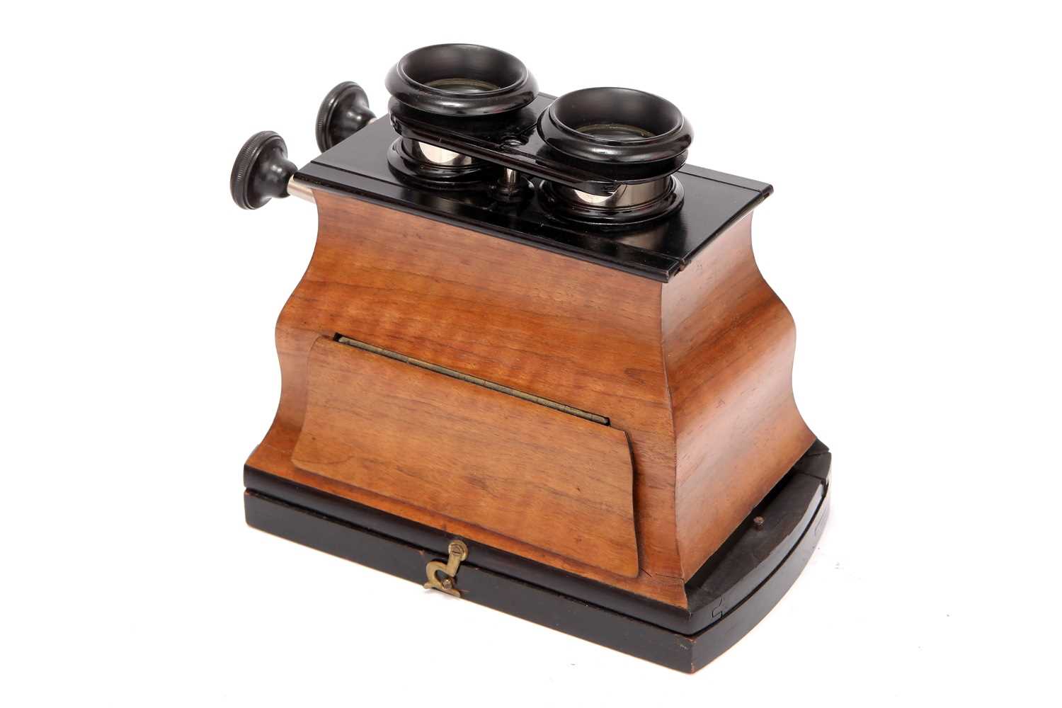 Lot 233 - A Hand-Held Stereoscope,