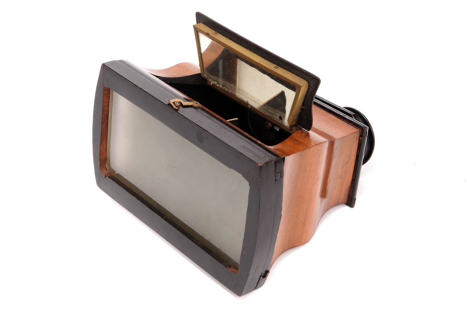 Lot 233 - A Hand-Held Stereoscope,