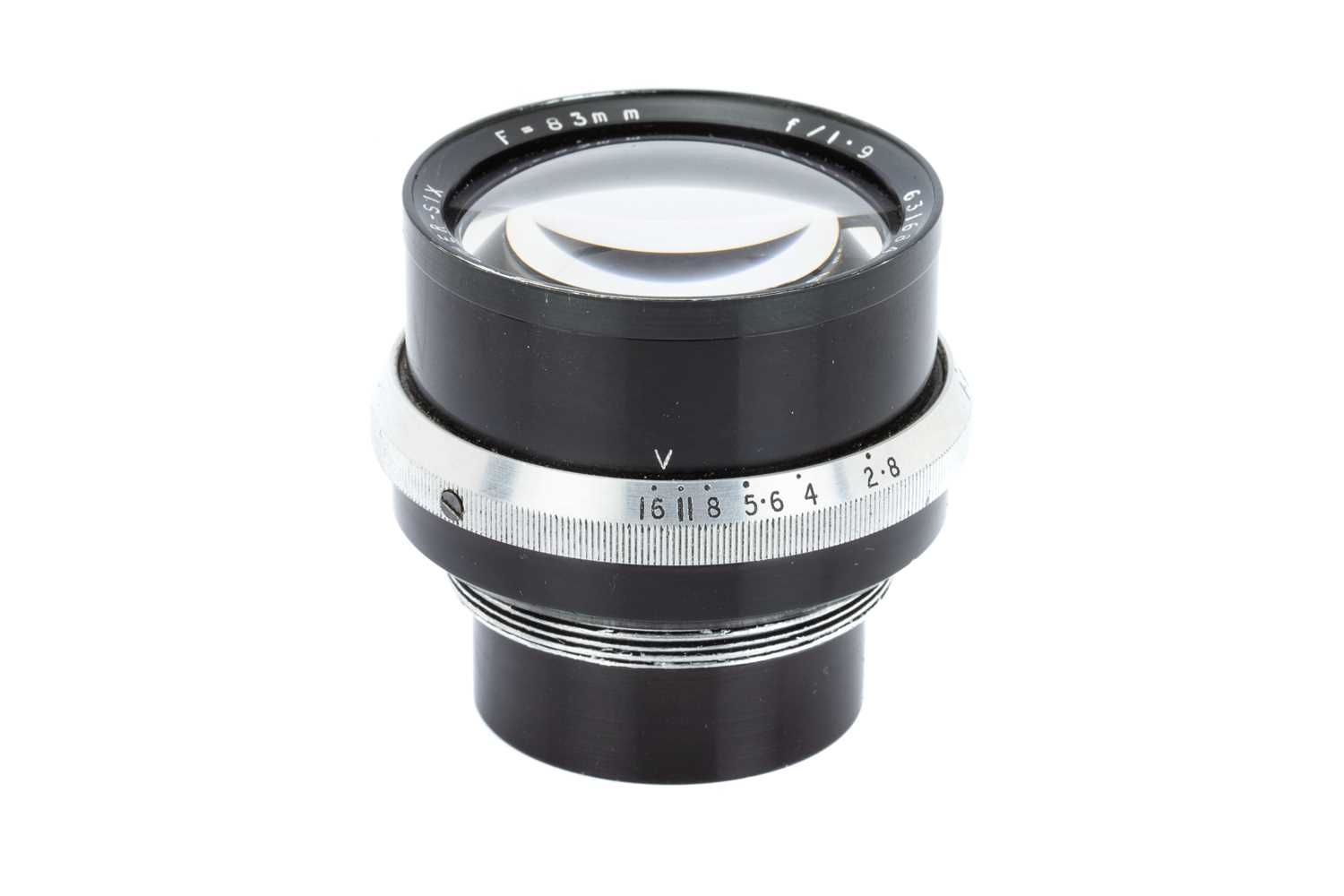 Lot 306 - A Dallmeyer Super Six f/1.9 83mm Lens,