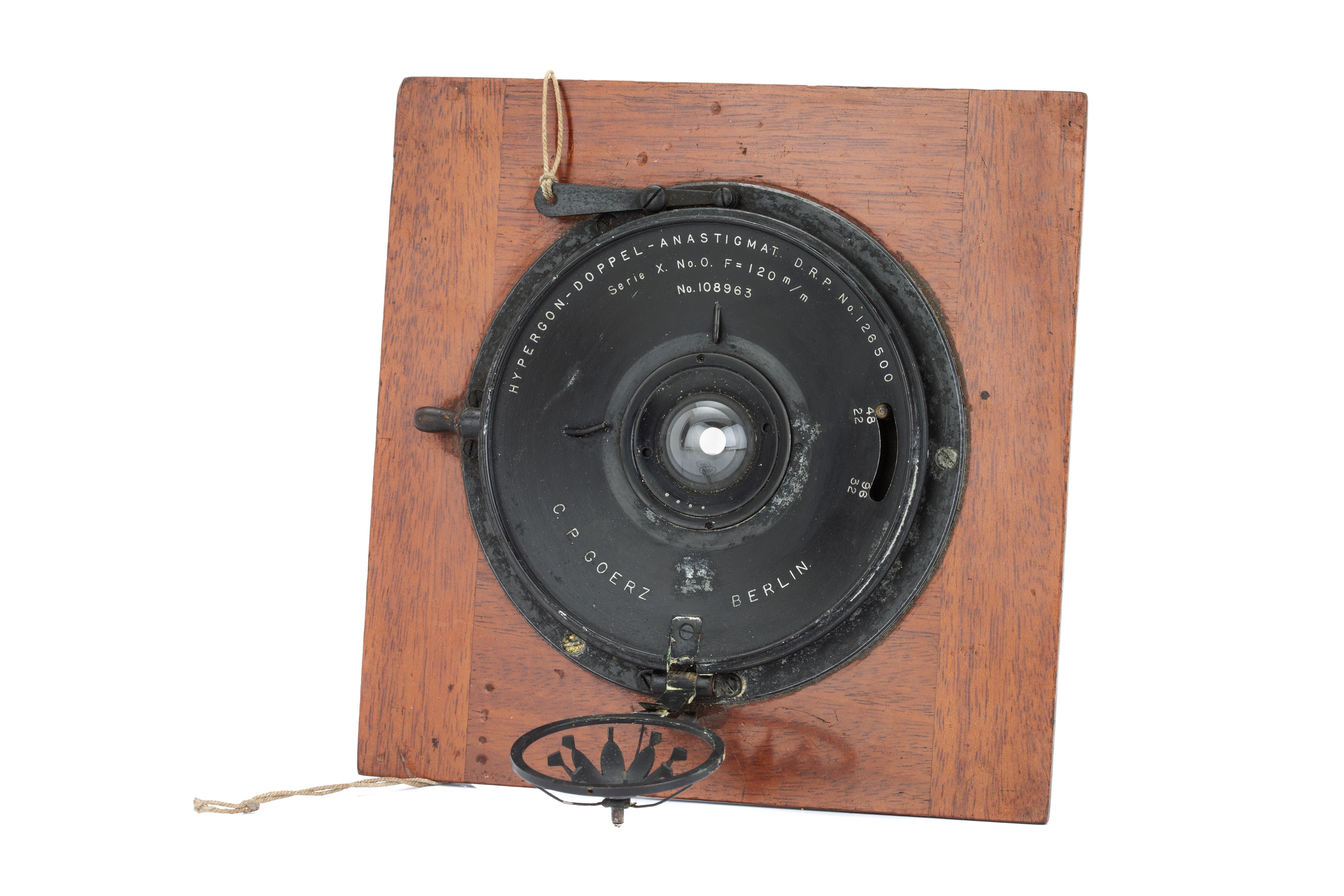 Lot 293 - A C.P. Goerz Hypergon-Doppel-Anastigmat