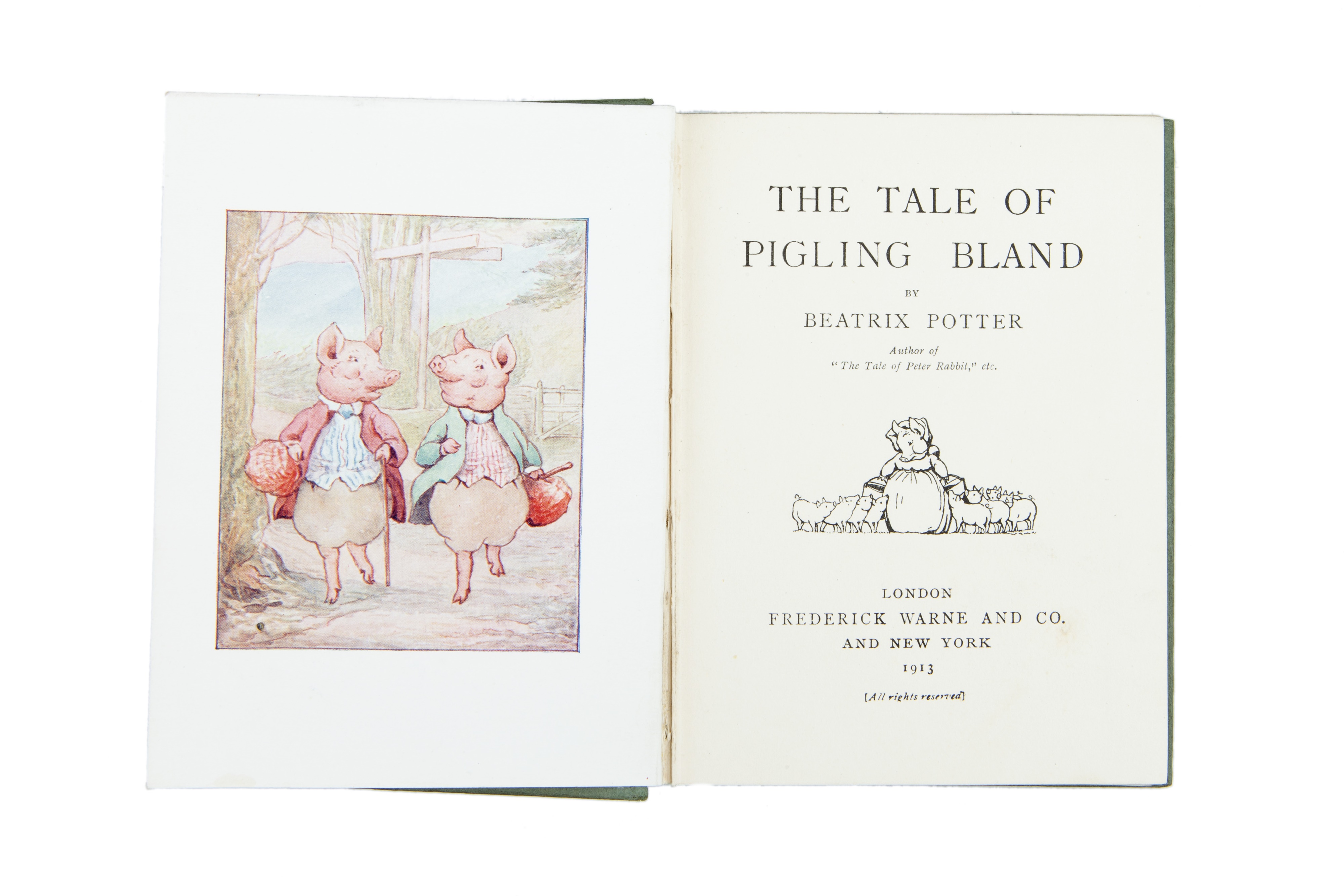 Lot 13 - Potter (Beatrix), The Tale of Pigling Bland,