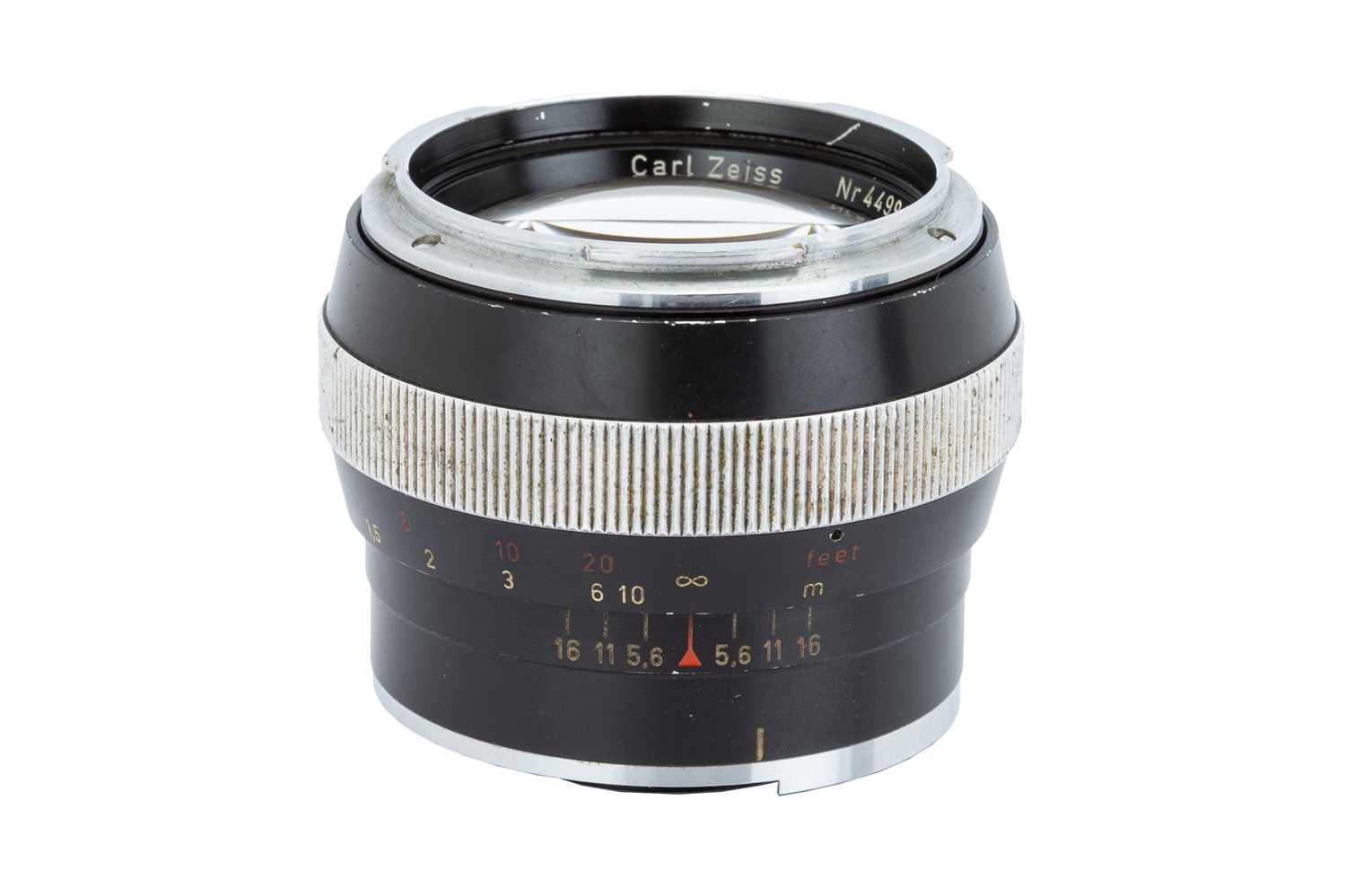 Lot 204 - A Carl Zeiss Planar f/1.4 55mm Lens,