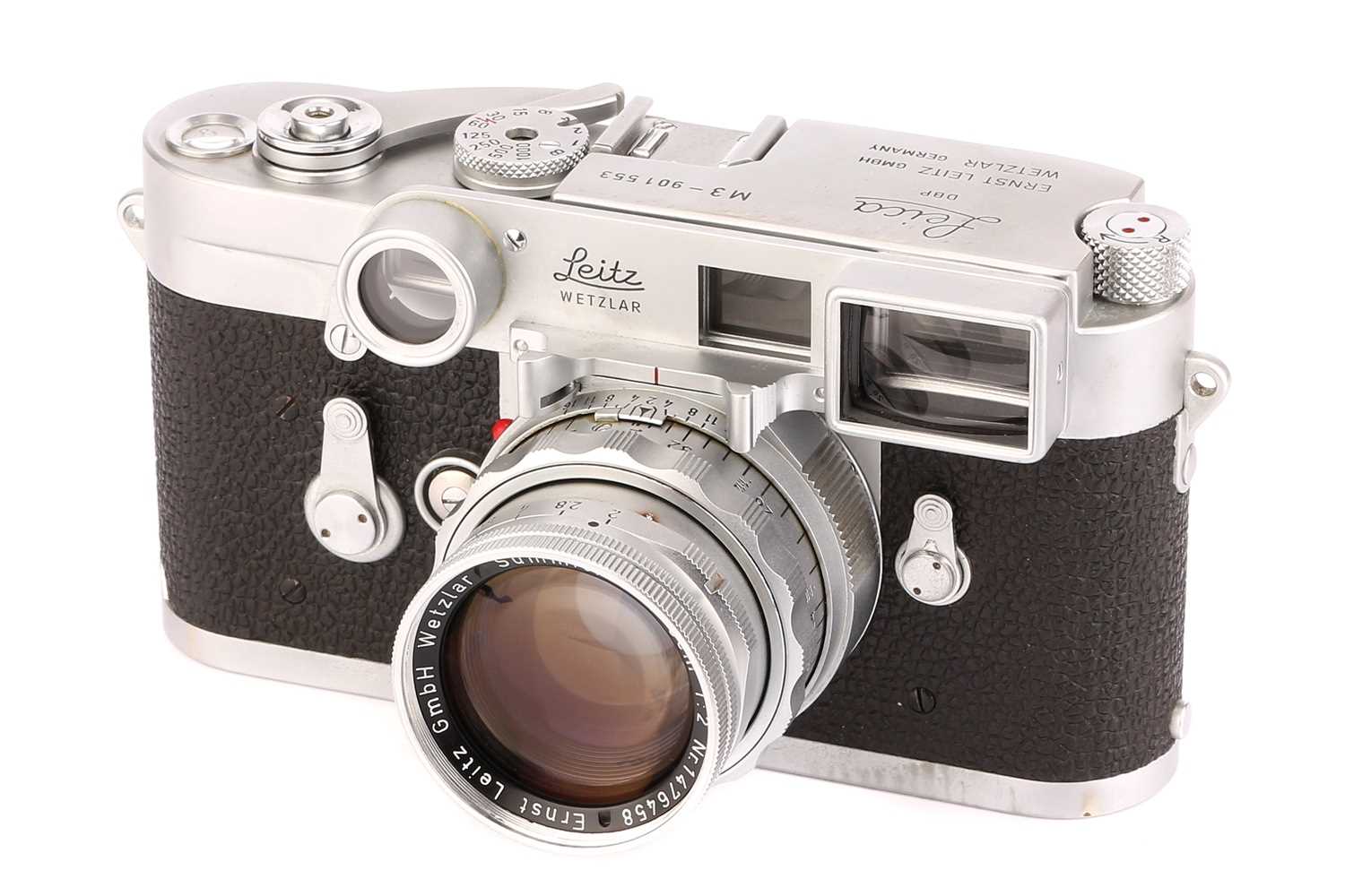 Lot 1056 - A Leica M3 DS Rangefinder Camera,