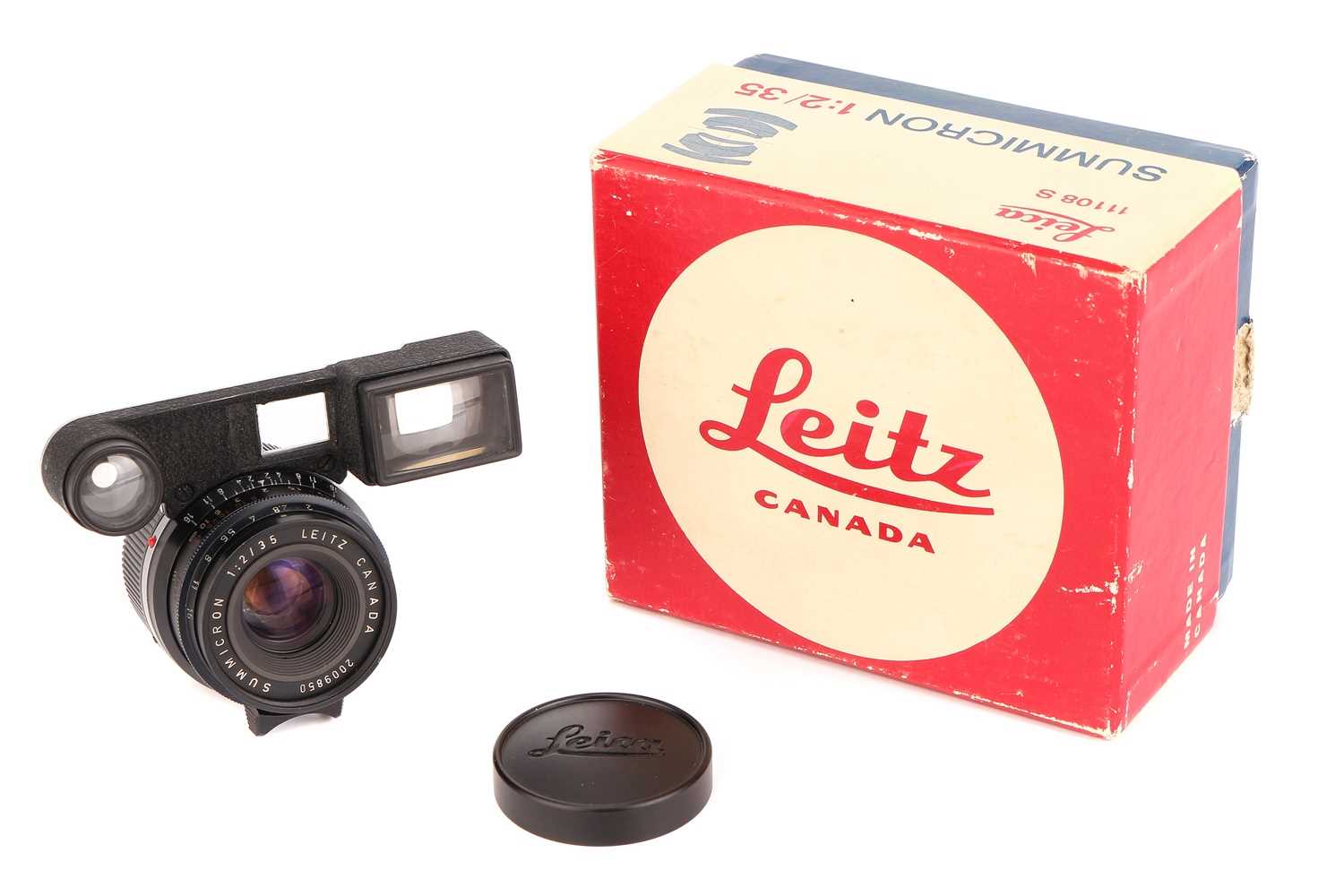 Lot 1073 - A Leitz Summicron f/2 35mm Lens,