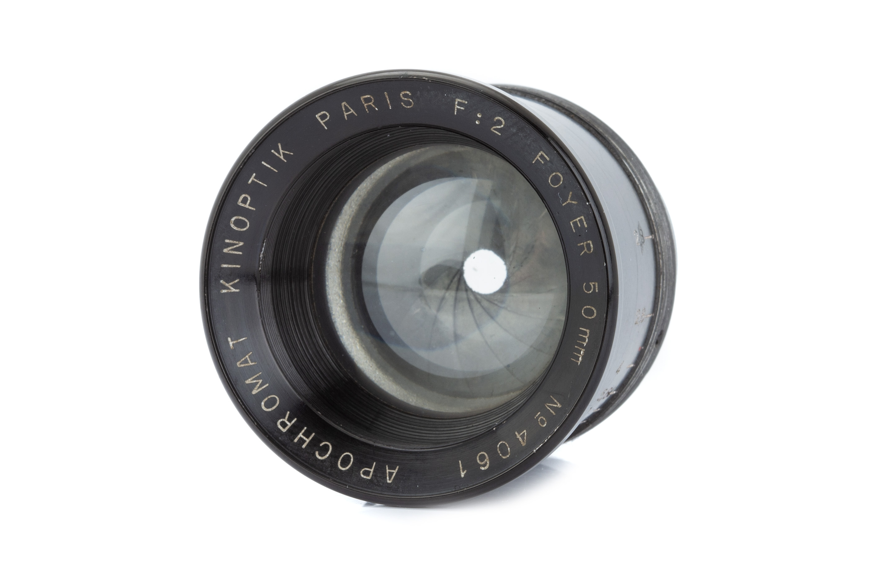 Lot 315 - A Kinoptik Paris Foyer Apochromat f/2 50mm