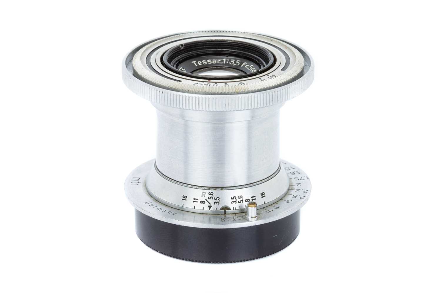 Lot 116 - A Carl Zeiss Jena Tessar T f/3.5 50mm Lens,